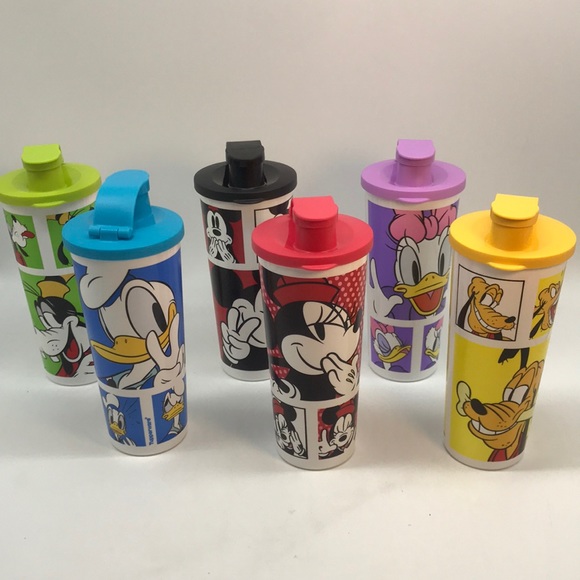 Tupperware | Kitchen | Tupperware Disney Tumblers Set Of 6 | Poshmark
